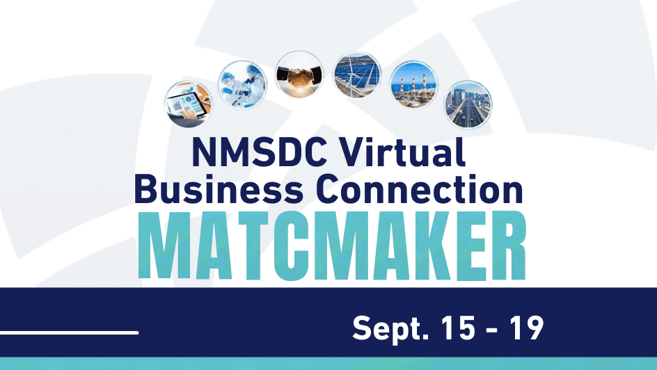 Q3 NMSDC’s Business Connection Matchmaker - NMSDC